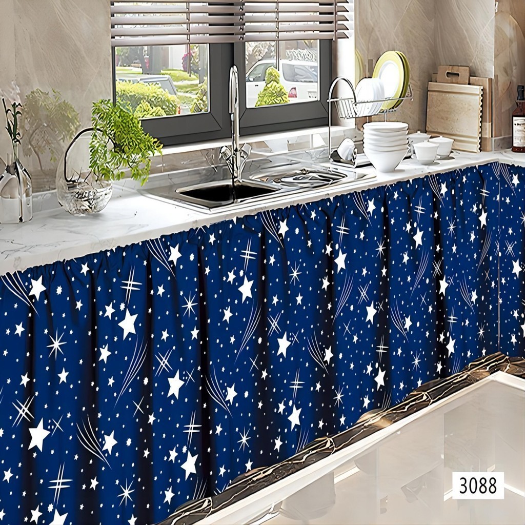 Lababo Kitchen Curtain Short Curtain 150*70cm Sale Classy Curtain For ...