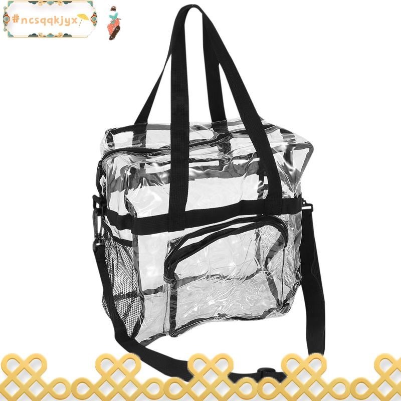 Transparent Tote Bag Stadium Security Travel and Gym Clear Bag, See ...