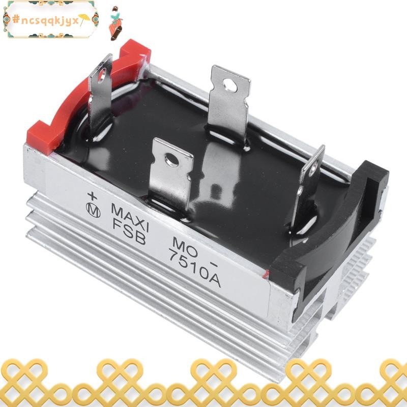 Aluminum Heatsink Base Single Phase Bridge Rectifier Diode 75A 1000V ncsqqkjyx | Shopee Philippines