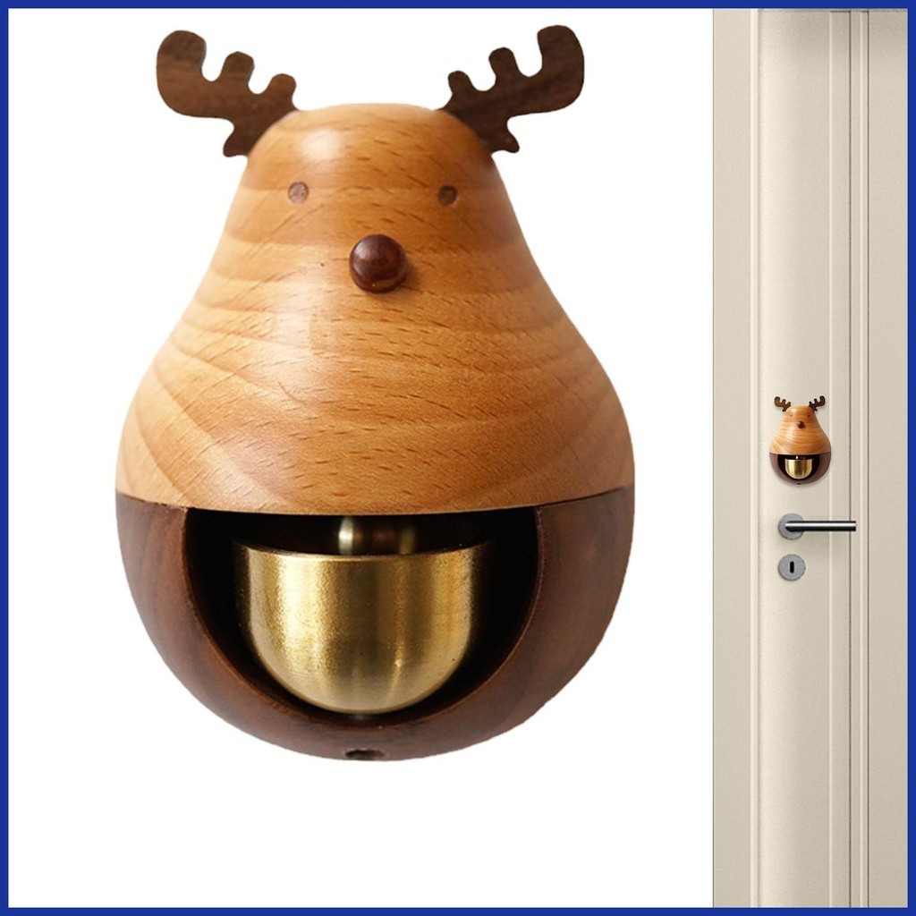 Bell for Door Opening Wood Door Chime Little Door Bells for Commercial ...