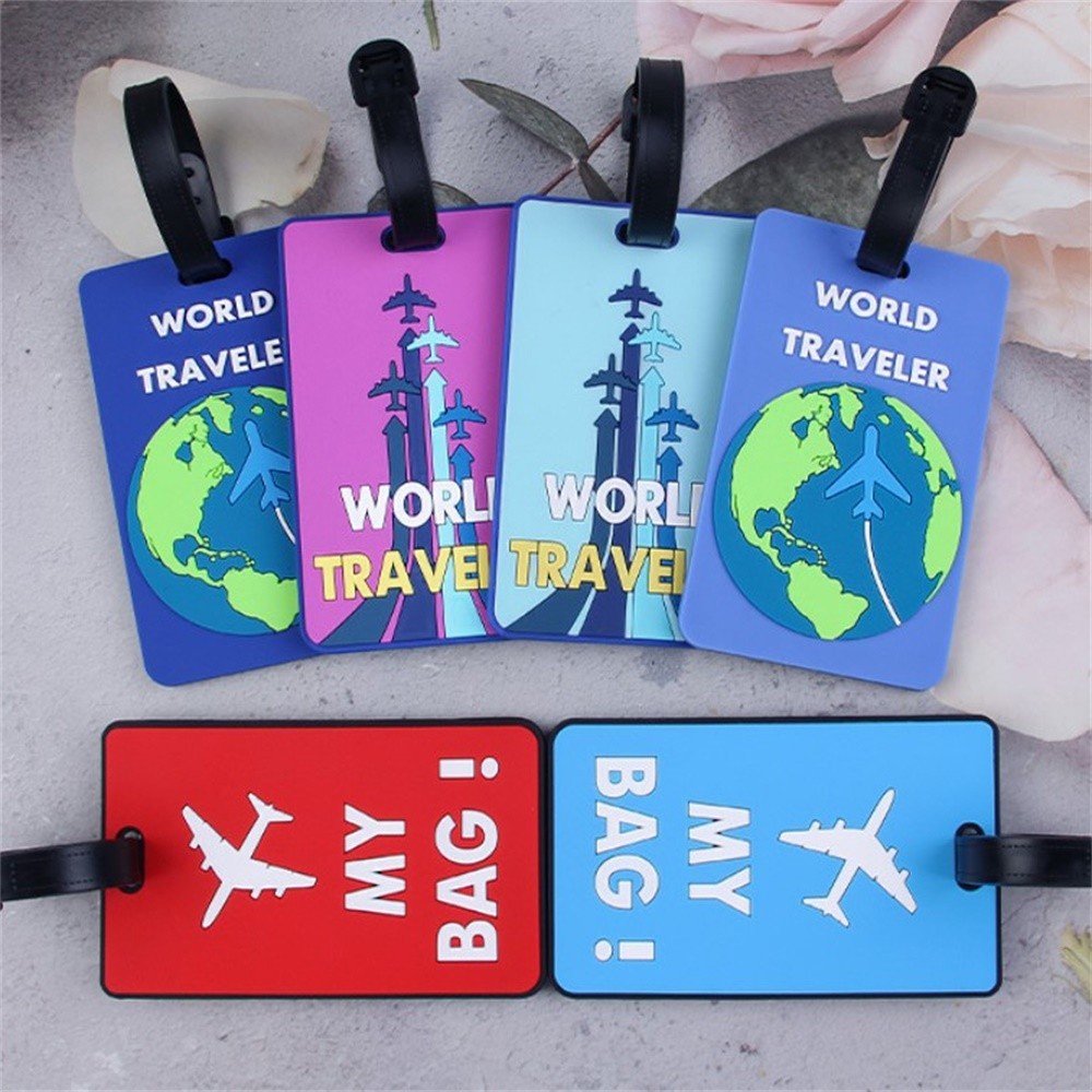 Luggage tag, pvc suitcase soft rubber luggage tag soft rubber trolley ...