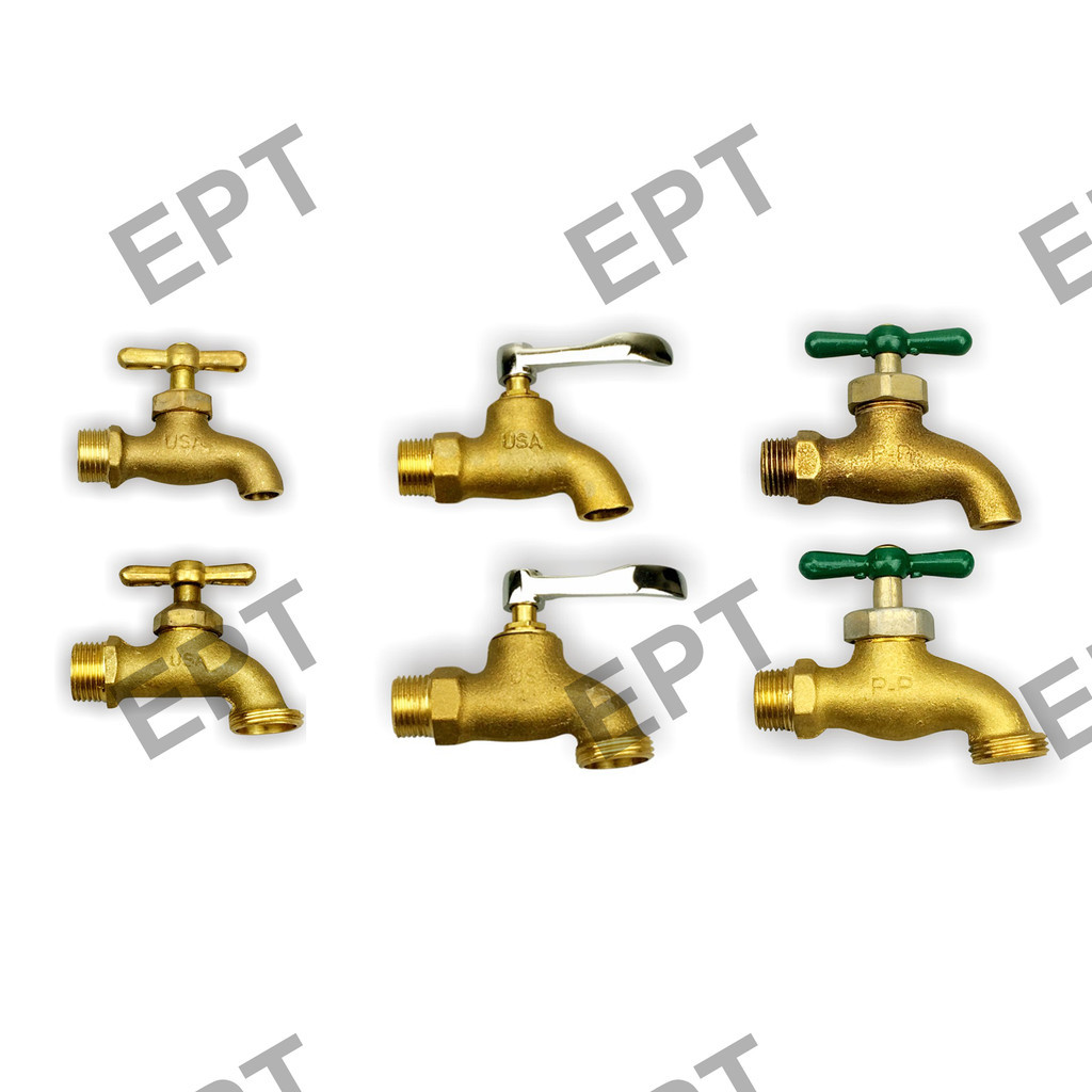 Brass Faucet 1/2'' Hose bibb Plain bibb Heavy Duty | Shopee Philippines