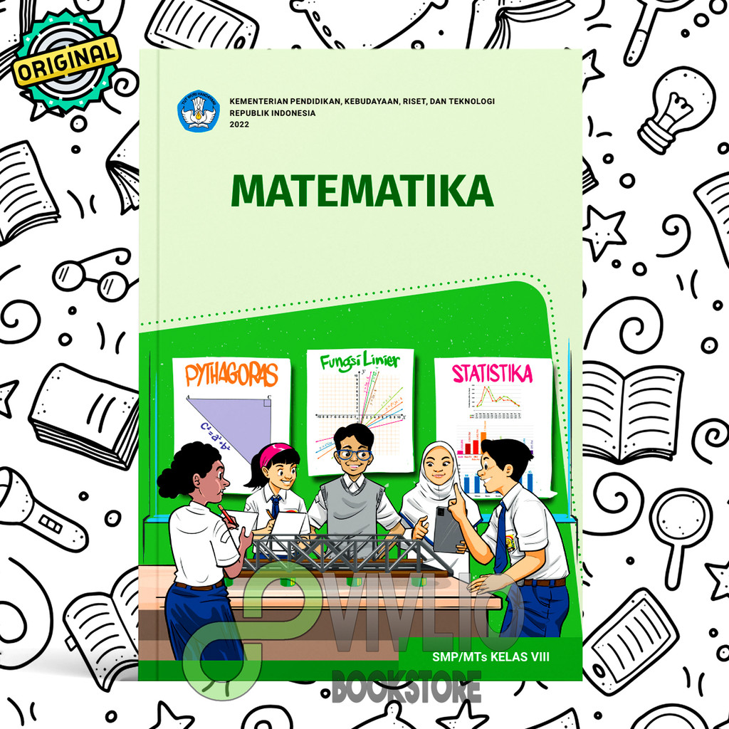 Mathematics Student Book for SMP/MTs Class VIII | Shopee Philippines