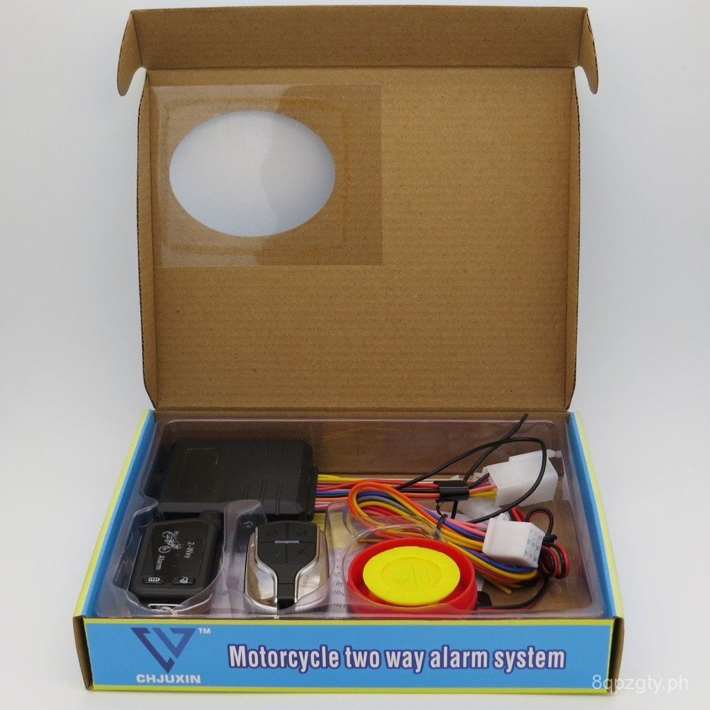 Motorcycle Two-Way Anti-Theft Alarm with Start and Stop Function ...