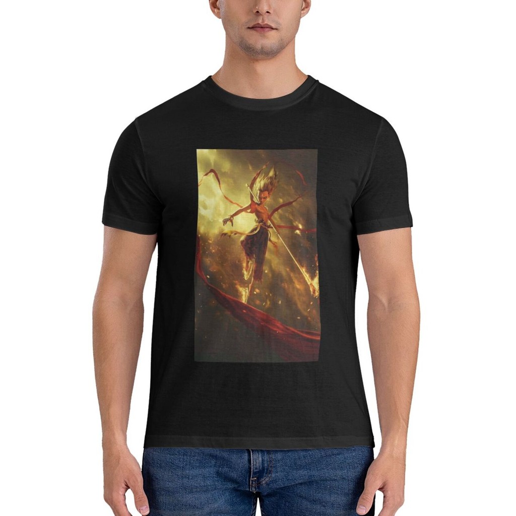 Ne Zha 2 Ne Zha II Nezha Jiaozi (2) Men's Short Sleeve T-shirt | Shopee ...