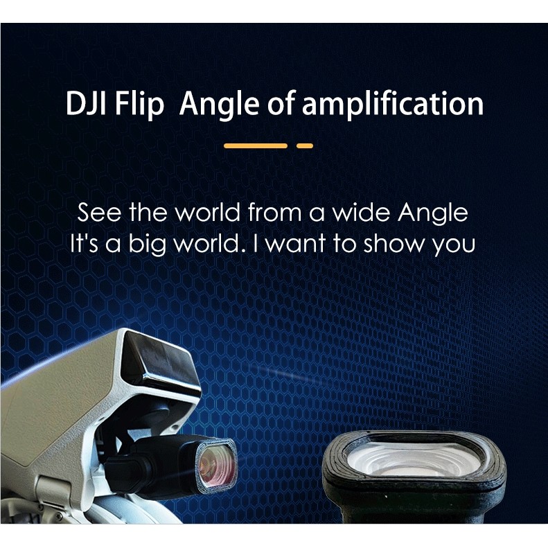 Applicable DJI Mini 4 PRO Augmented Mirror Royal Mini4pro Flip Wide Angle | Shopee Philippines