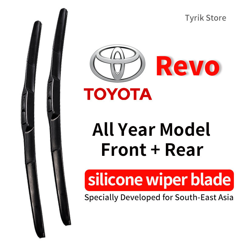 (Front/Rear) Toyota Revo Wiper Blade Set for 1998-2005 Suv Car/Vehicle ...
