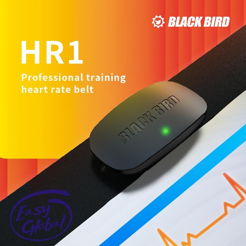 BlackBird HR1 Heart Rate Sensor Support ANT+ Bluetooth Outdoor Sport ...