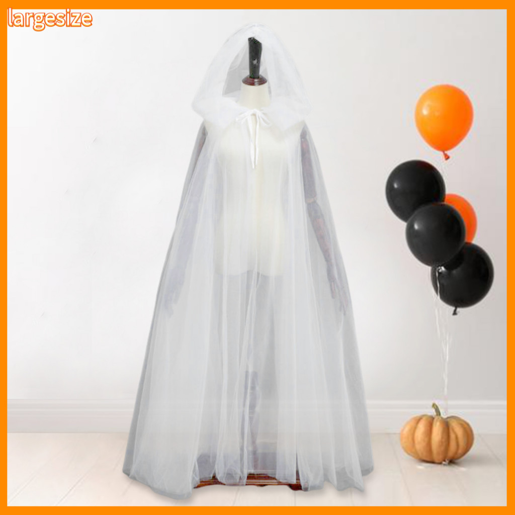 largesize| Halloween Attire Mesh Long Cloak Southeast Asian Halloween ...