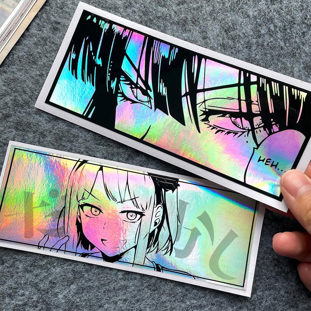 Anime Beauty Stickers Car Rear Glass Window Stickers Motorcycle Side ...