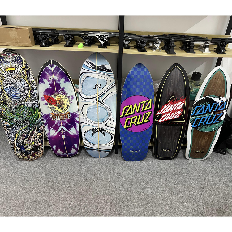 Carver Brush Street Board {White Wheel Hawaii} Co-Branded Land ...
