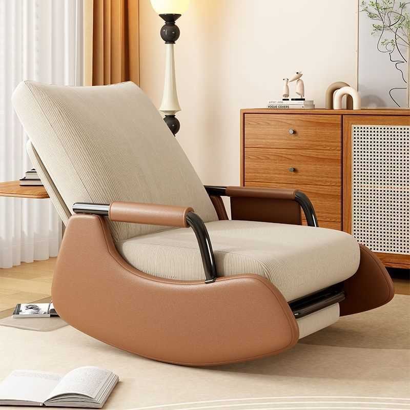 Lazy Rocking Chair Balcony Leisure Chair Living Room Home Lazy Sofa ...