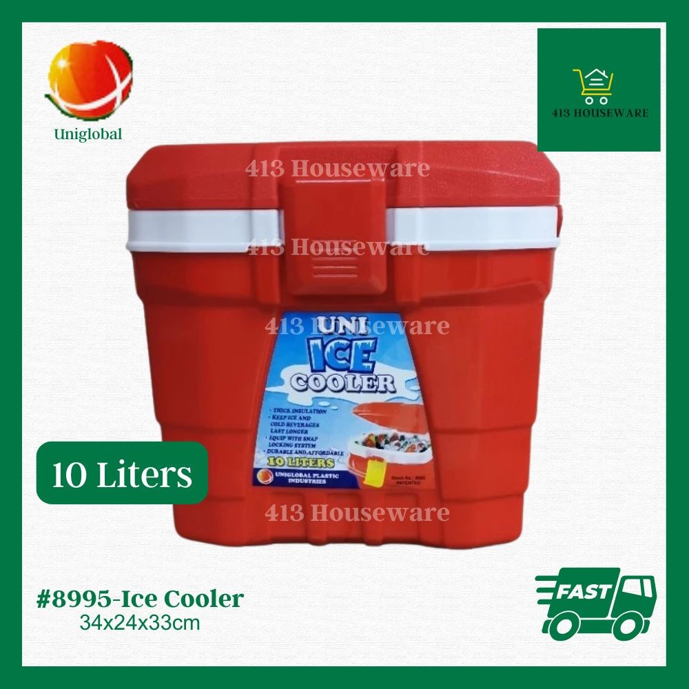 10 liters Uni Ice Cooler Insulated Icebox Ice box Icechest chest Styro ...
