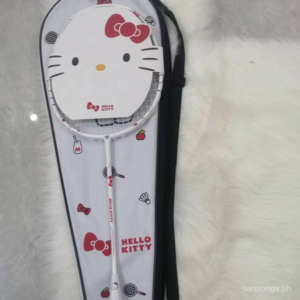 Dixia Dingdang Pikachu Anime Badminton Racket Ultra-light Carbon ...