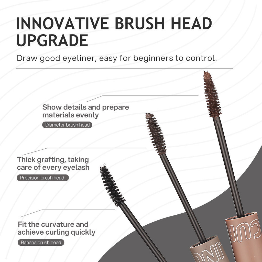 Ashley Shine Waterproof Mascara Lasting Smudge-proof Curling Mascara ...