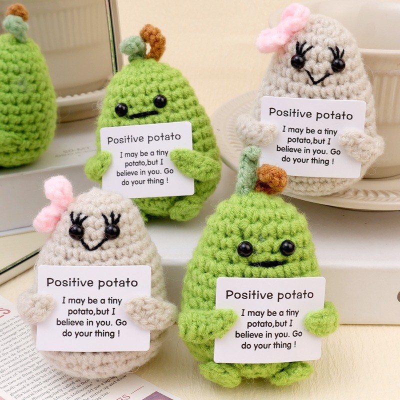 Mini Positive Energy Potato - Lucky Potatoes Hug Pocket - For Office ...