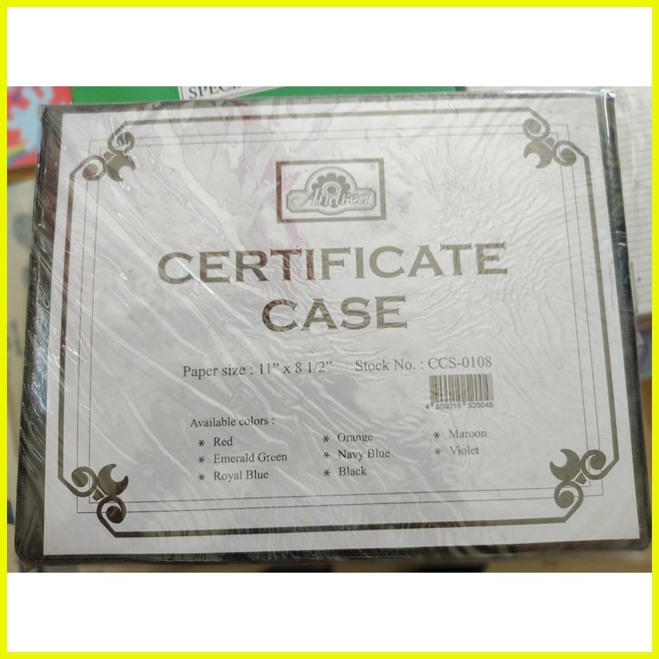 CERTIFICATE CASE (SHORT) FOR OFFICE AND SCHOOL SUPPLY | Shopee Philippines