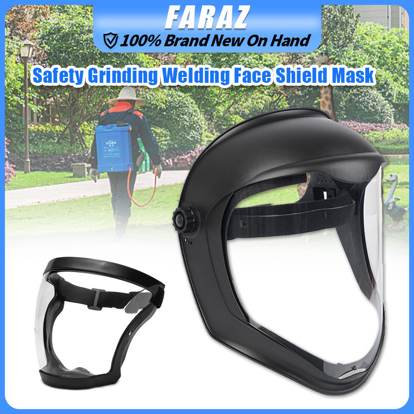Safety Mask Clear Face Mask Face Shield Full Face High-quality PC ...