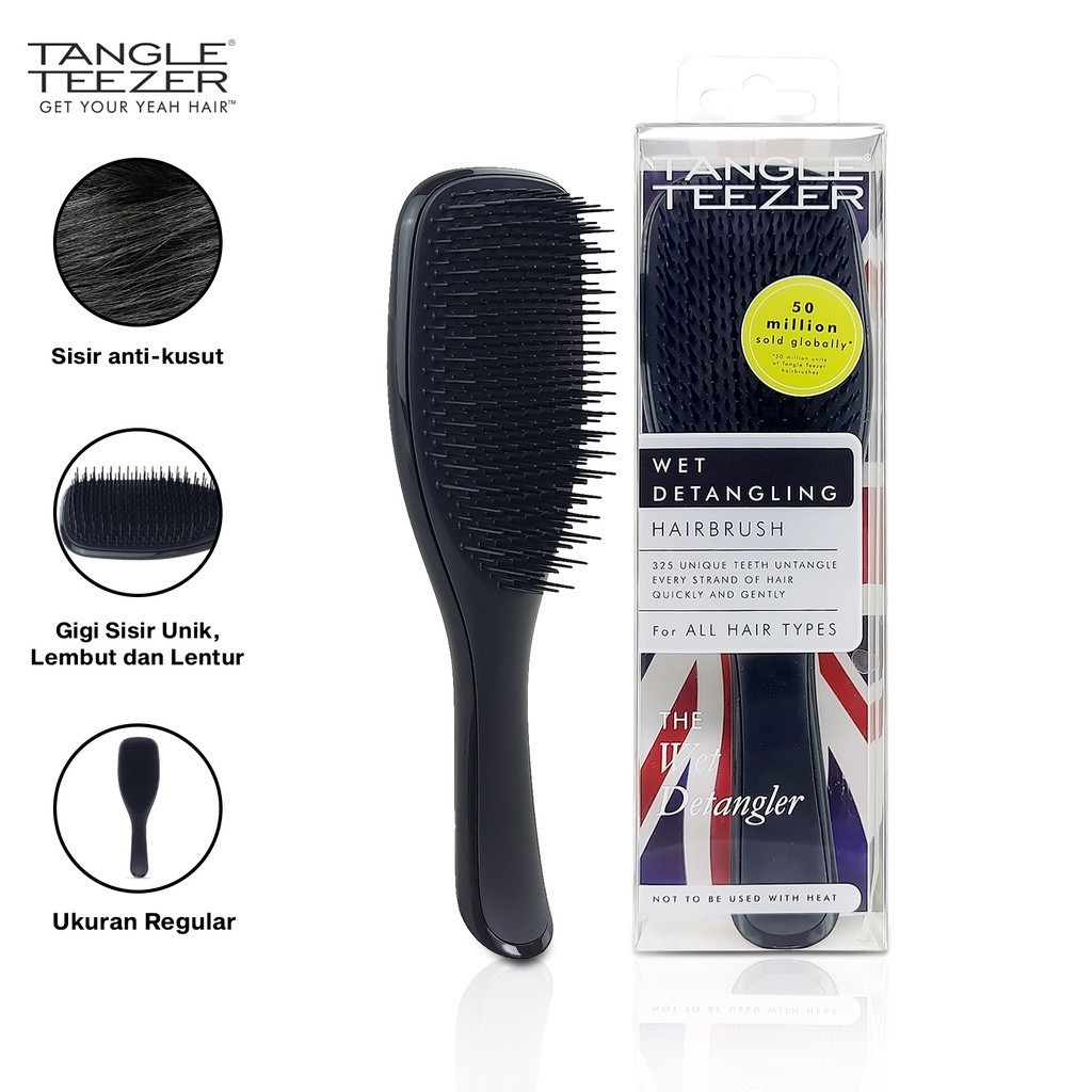Tangle Teezer Anti Tangle Hair Comb Hairbrush Regular Size Hair Care ...