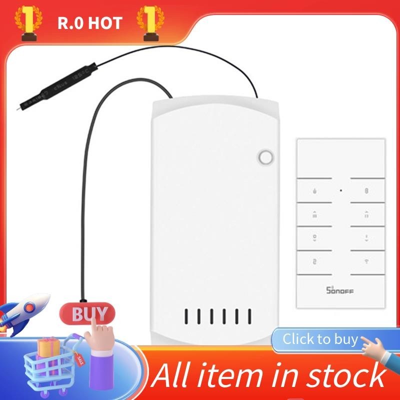 SONOFF IFan04-L WiFi Ceiling Fan and Light Switch Controller White ABS ...