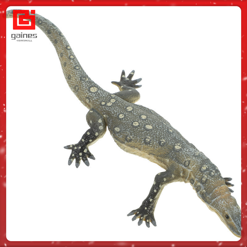 Eye-spotted Monitor Lizard Model Chameleon Toys Realistic Animal ...
