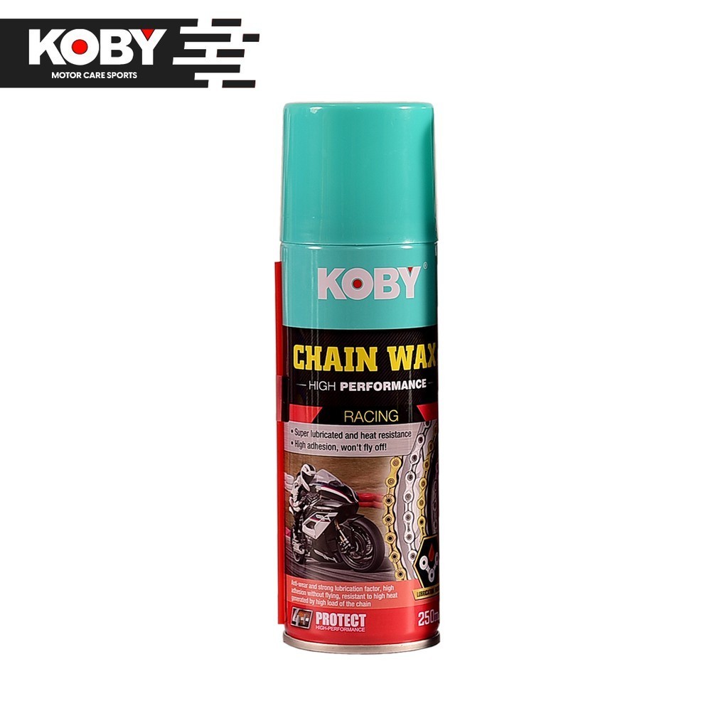 Koby Chain Wax Racing 250ml for motorcycle Automotive parts care ...