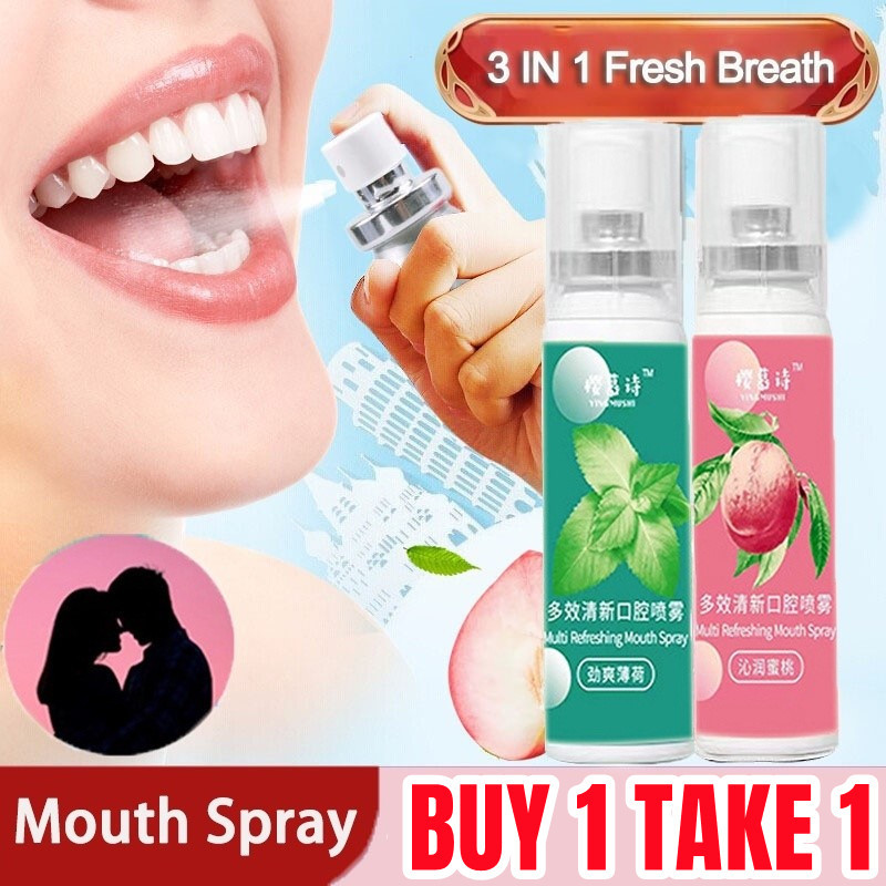 20ML Mouth Spray For Bad Breath Fresh Breath Oral Spray 24h Long ...