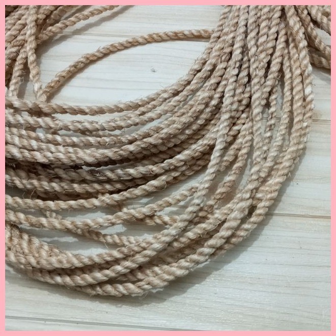 【Hot】 Natural Abaca Rope | Manila Hemp Rope 10mm | Shopee Philippines