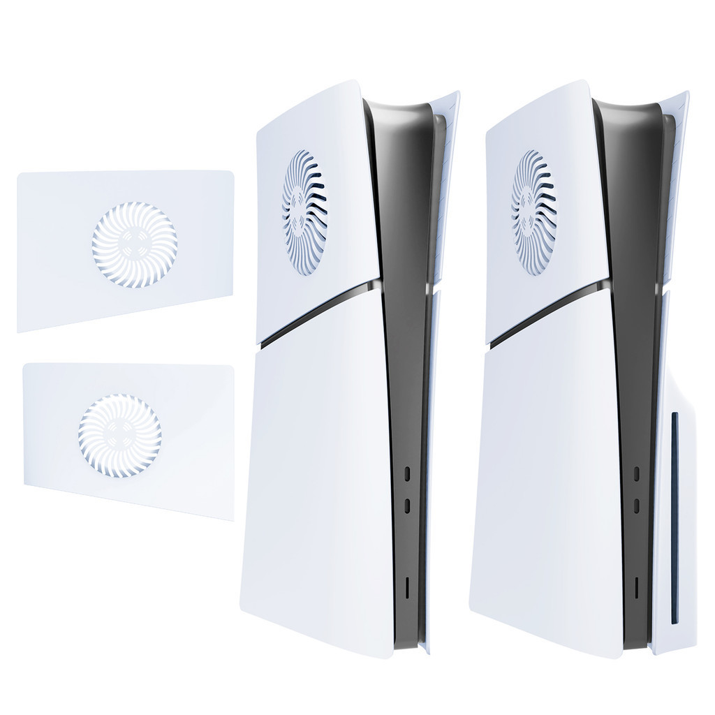 For PS5 Slim case top cover, replacement panel top cover, with heat ...