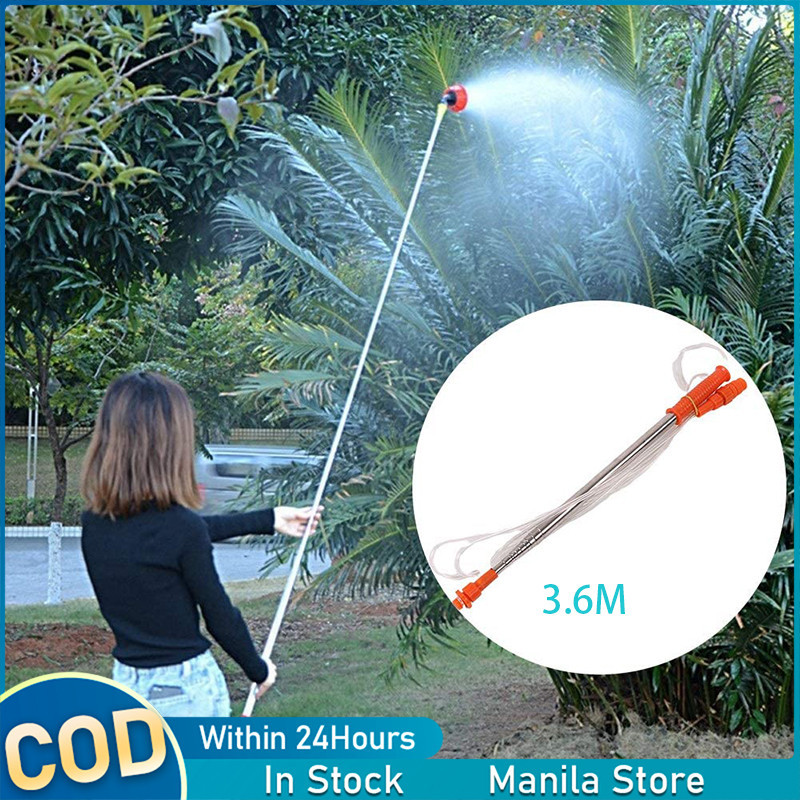 3.6m Retractable Spraying Rod Stainless Steel Pesticide Spray Sprayer ...