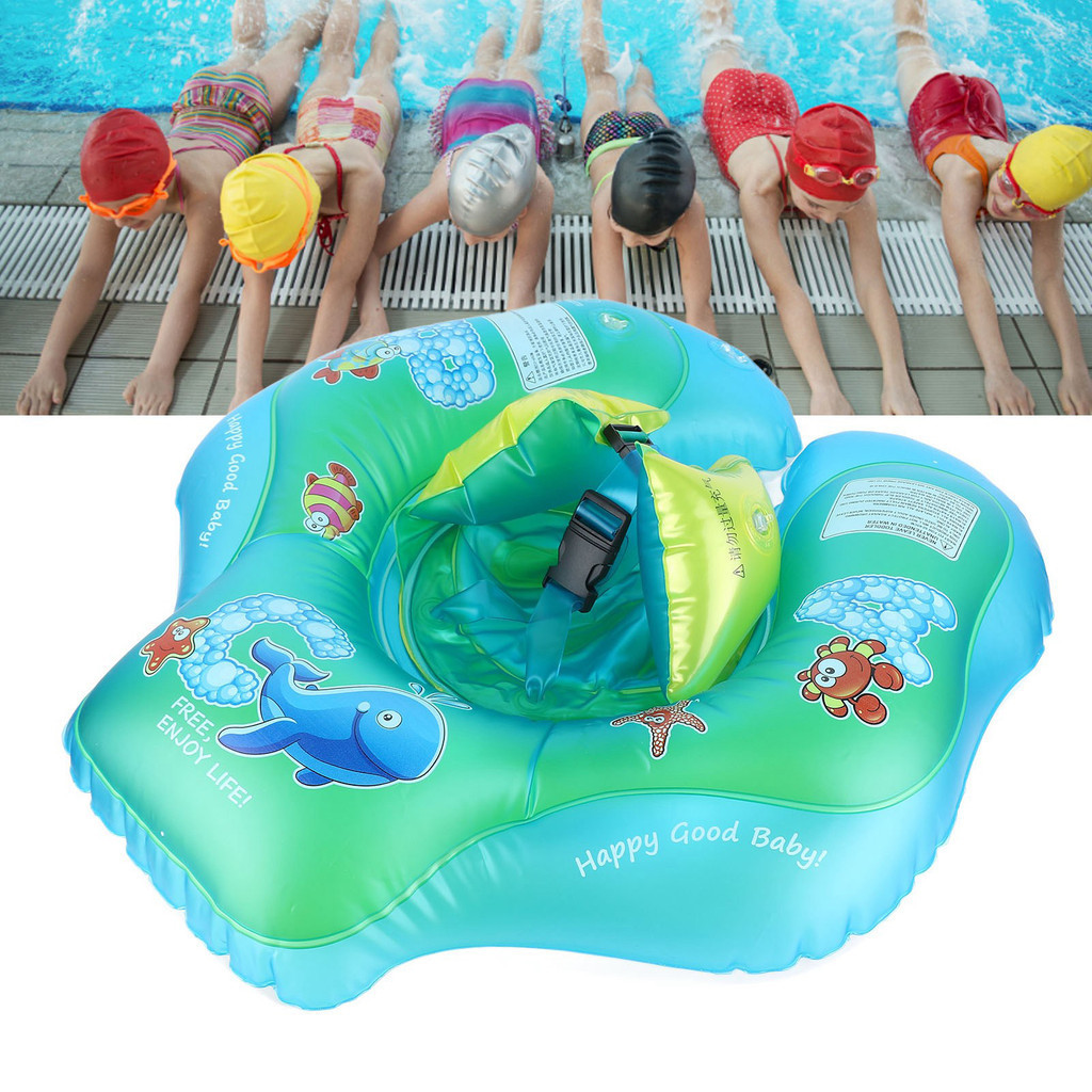 SPR-Baby Swimming Ring PVC Cartoon Inflatable Swim Float Children Anti ...