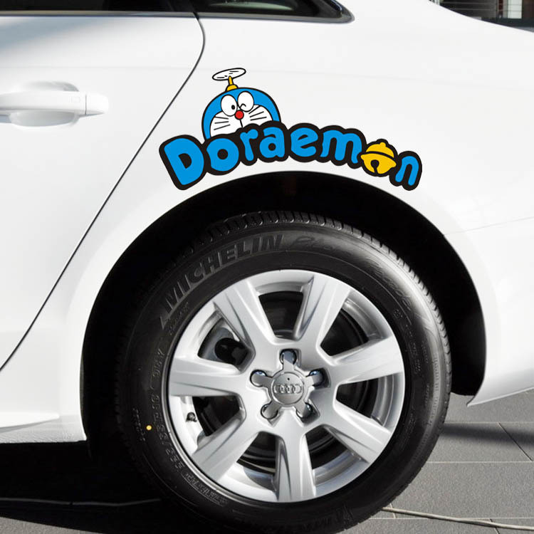 New Car Sticker Cartoon Car Body Wheel Eyebrow Stickers Car decals ...