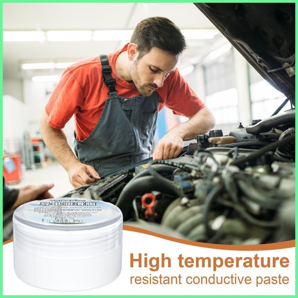 Conductive Grease 30g Conductive Rustproof Dielectric Grease for Car ...