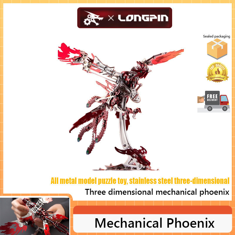 Longpln Mechanical Phoenix Assembled Mechanical Phoenix All-Metal Model ...