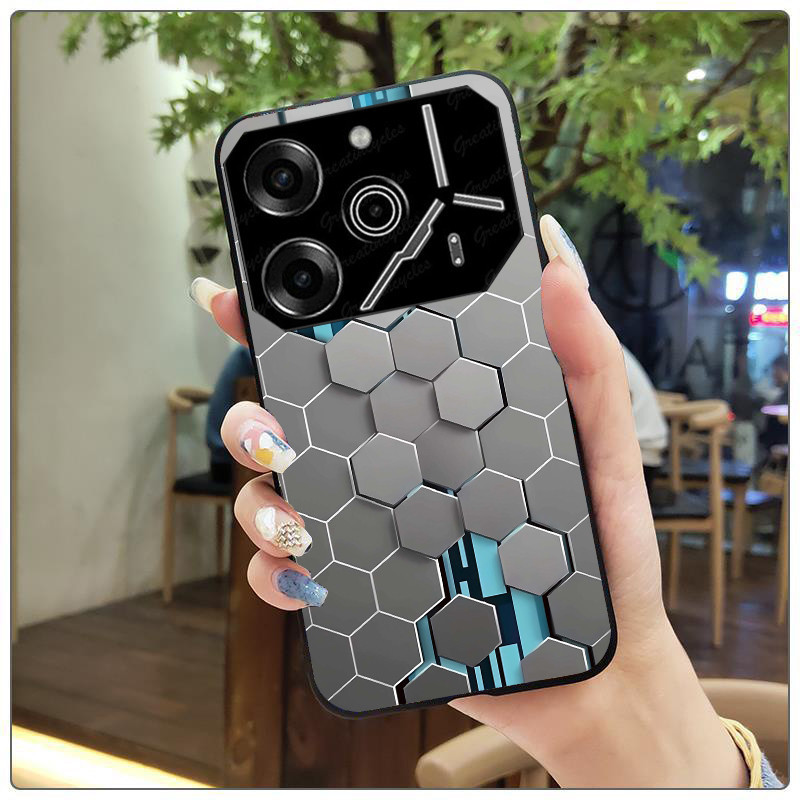 Phone Case Tecno Pova 6 5G Li7 6 Pro 5G Li9 Advanced Luxury Frosted Technology Anti drop ...