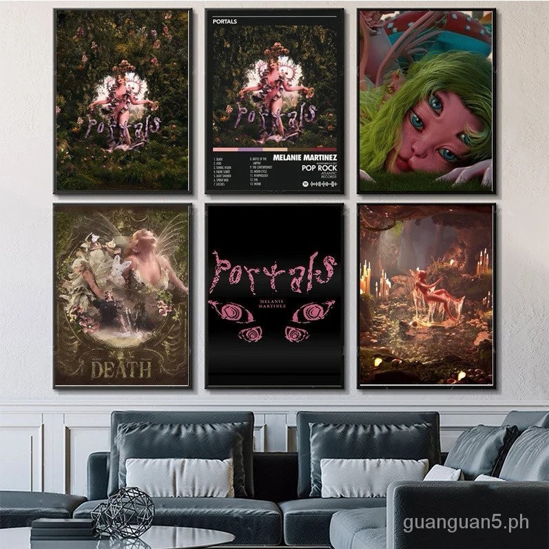 Singer Melanie Martinez Portals Whitepaper Poster Whitepaper Sticker ...