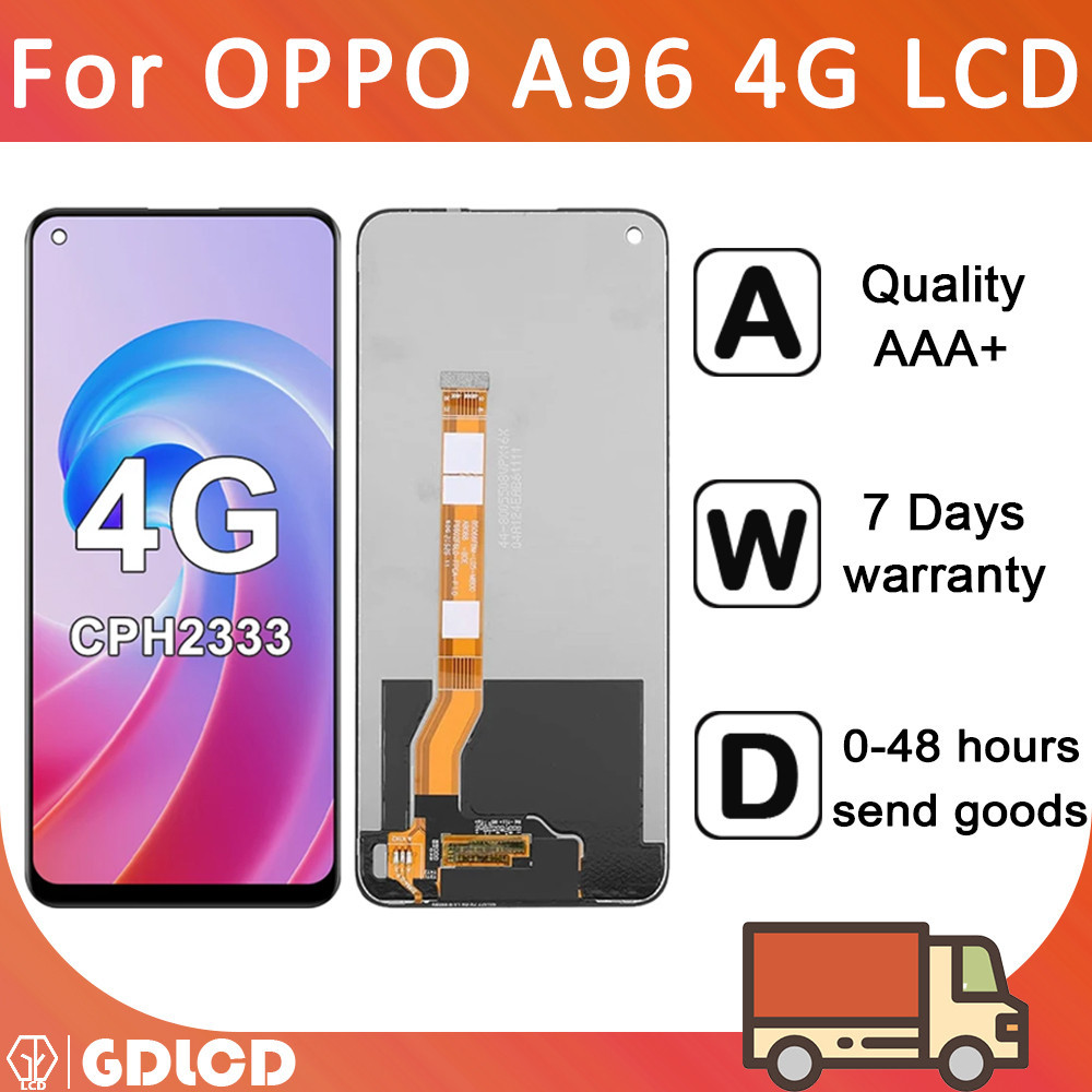 For OPPO A96 4G LCD CPH2333 LCD Display Touch Screen Digitizer Assembly ...