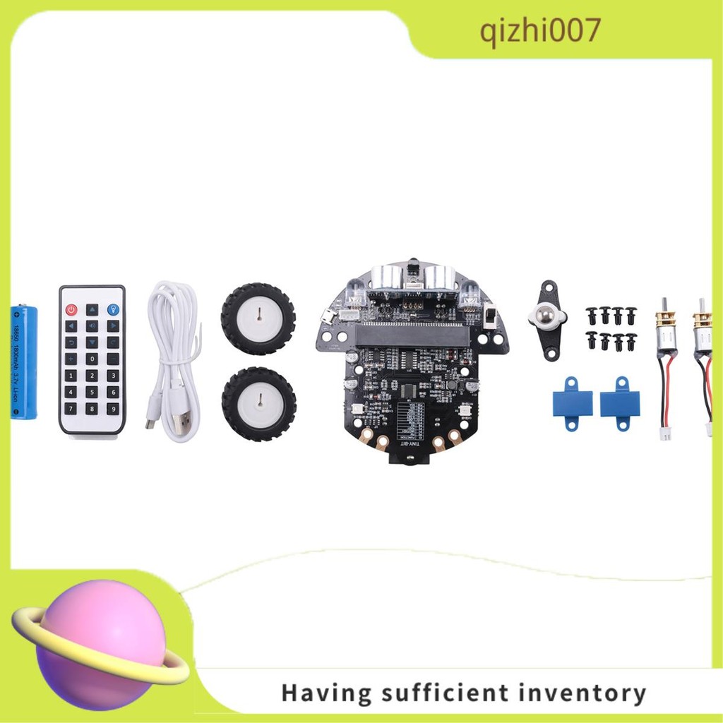 qizhi007 Robot Programmable Robotic Kit Based on BBC Microbit V2 and V1 ...