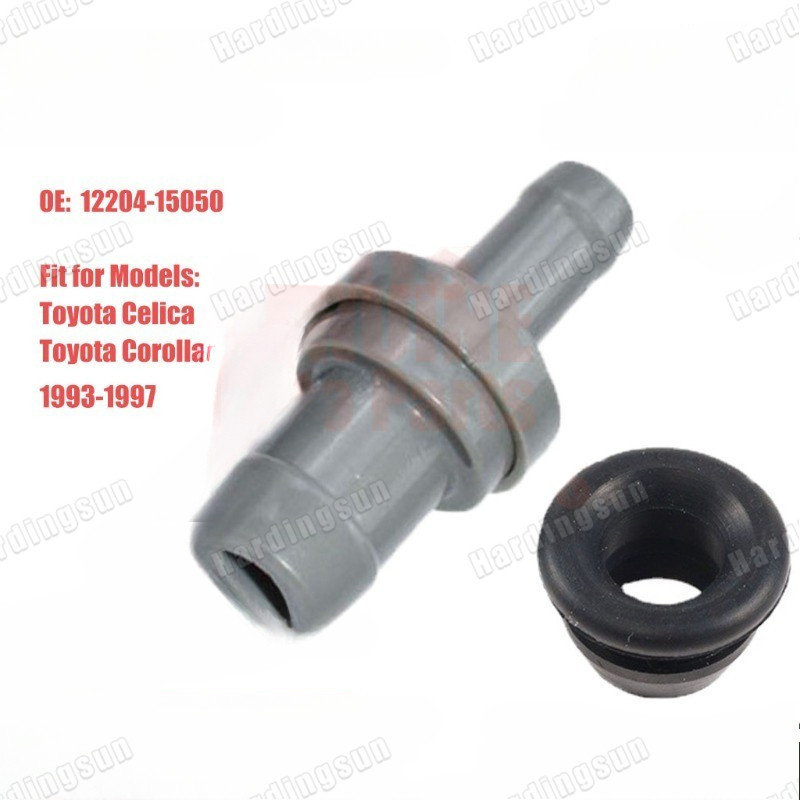 New PCV Valve W and Grommet for Toyota Corolla Celica 4AFE 7AFE 12204 ...