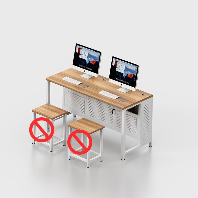School Computer Room Desk Student Microcomputer Training Class Desk and ...
