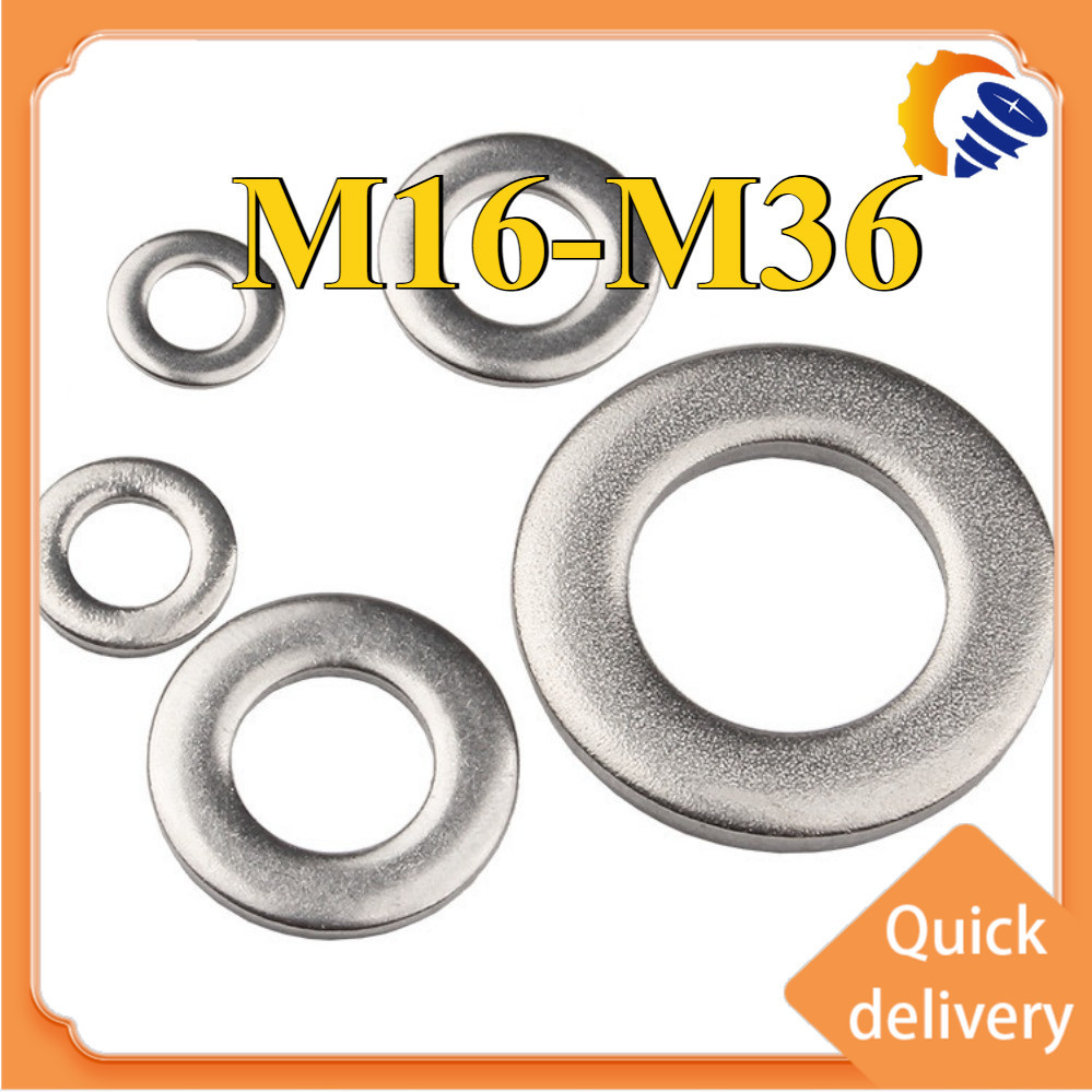 Flatwasher / Flat Washer / Plain Washer (Stainless 304) M16-M36 [ZQ-DM-1] | Shopee Philippines