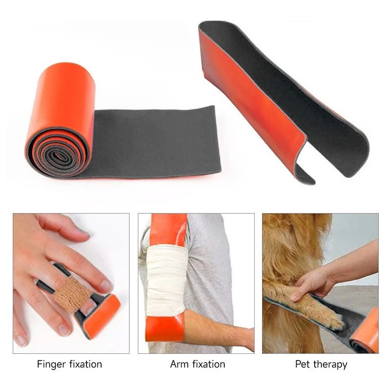 Medical Survival Rolling Splint Bandage Roll Pets Emergency First Aid ...