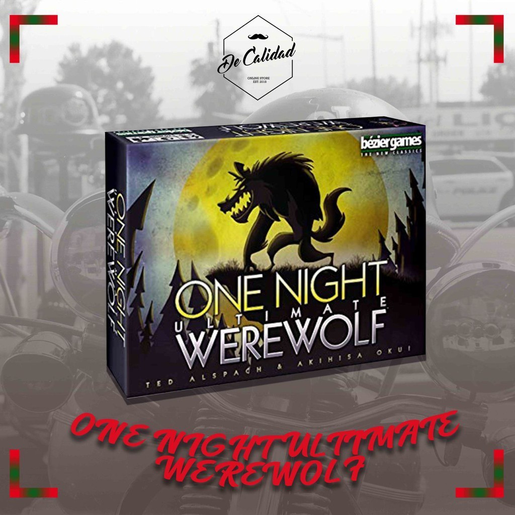 One Night Ultimate Werewolf Card Game | Shopee Philippines