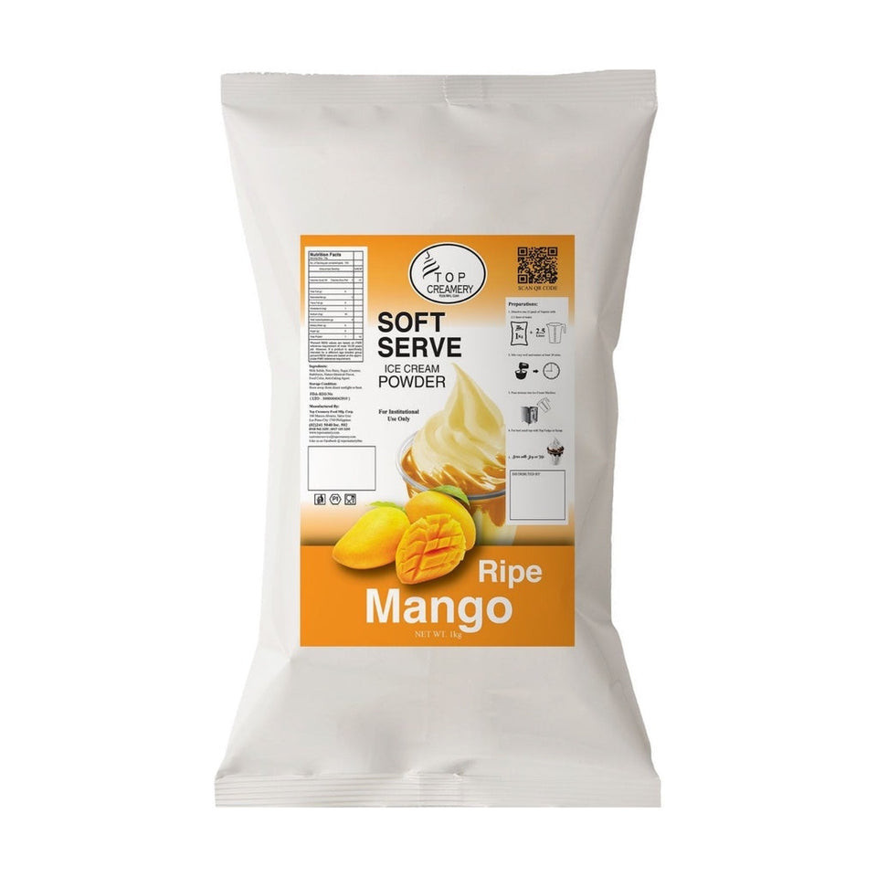 Soft Serve Top mix Mango Ice Cream Powder 1kg | Shopee Philippines