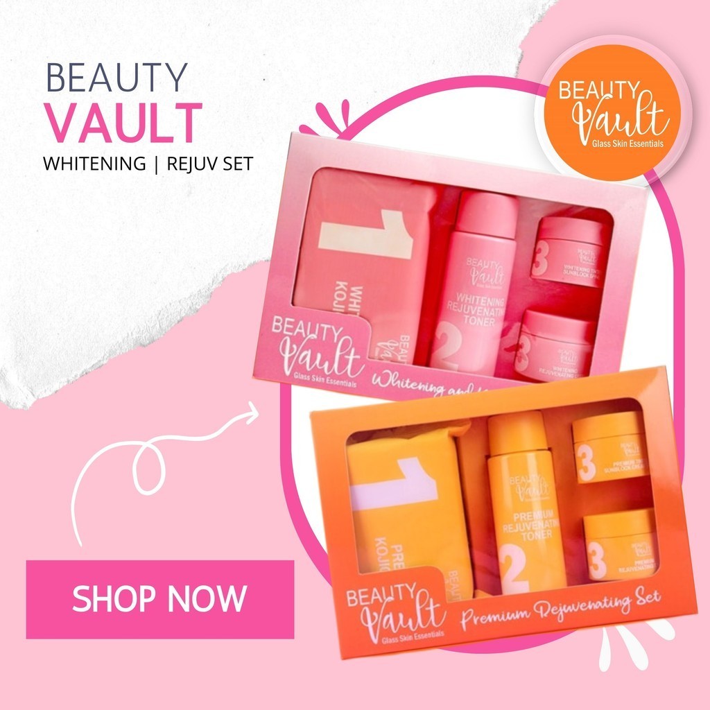 Beauty Vault Premium Rejuvenating Sets & Whitening Maintenance Set ...