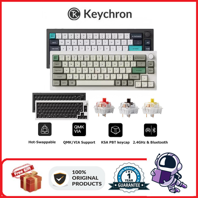 Keychron Q2 Max QMK/VIA Wireless Custom Mechanical Keyboard | Shopee ...