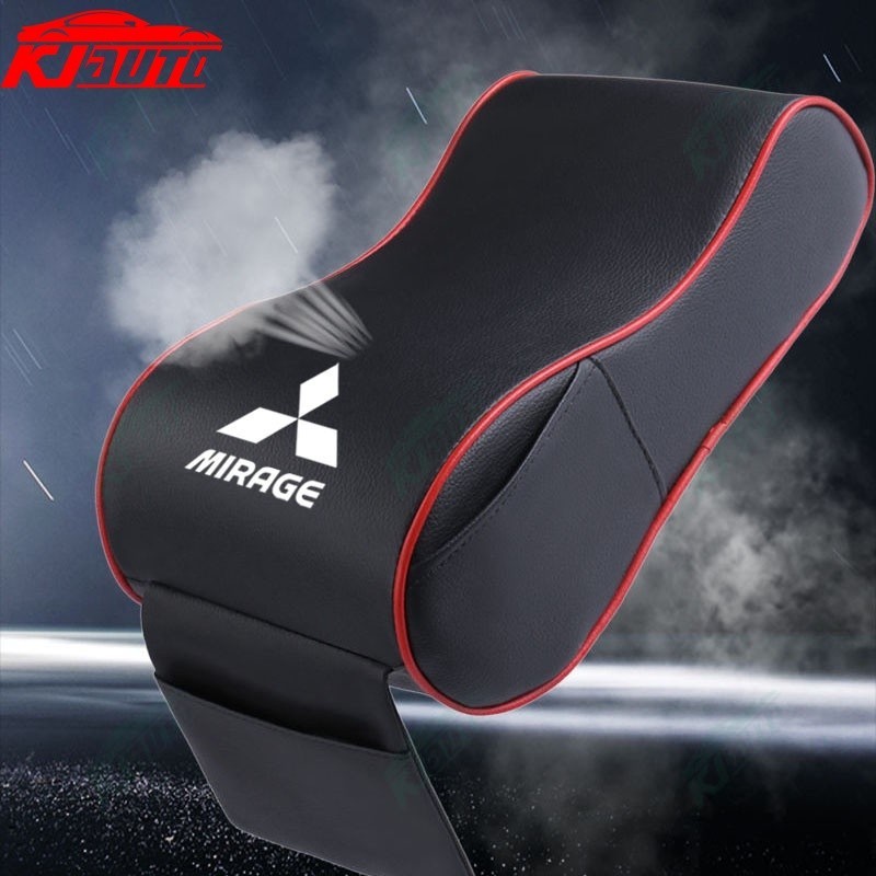 Mitsubishi Mirage Leather Car Central Armrest Soft Pad Auto Center ...