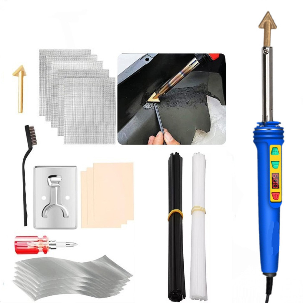 VOKTTA 100W Temperature Control Plastic Welding Kit 110V 220V Plastic ...