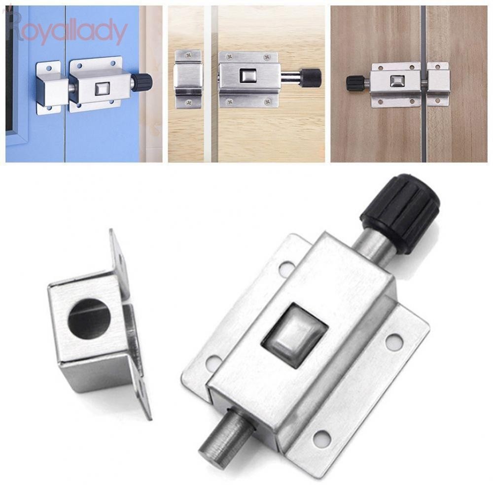 #ROYALLADY#Replacement Stainless Steel Bolt Lock Automatic Latch for ...