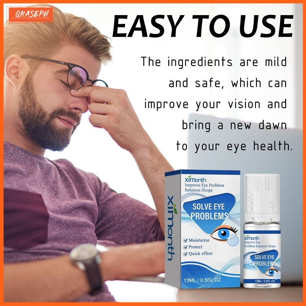 【qkase】 Ximonth Myopia eye drops relieve eye fatigue, acid swelling ...